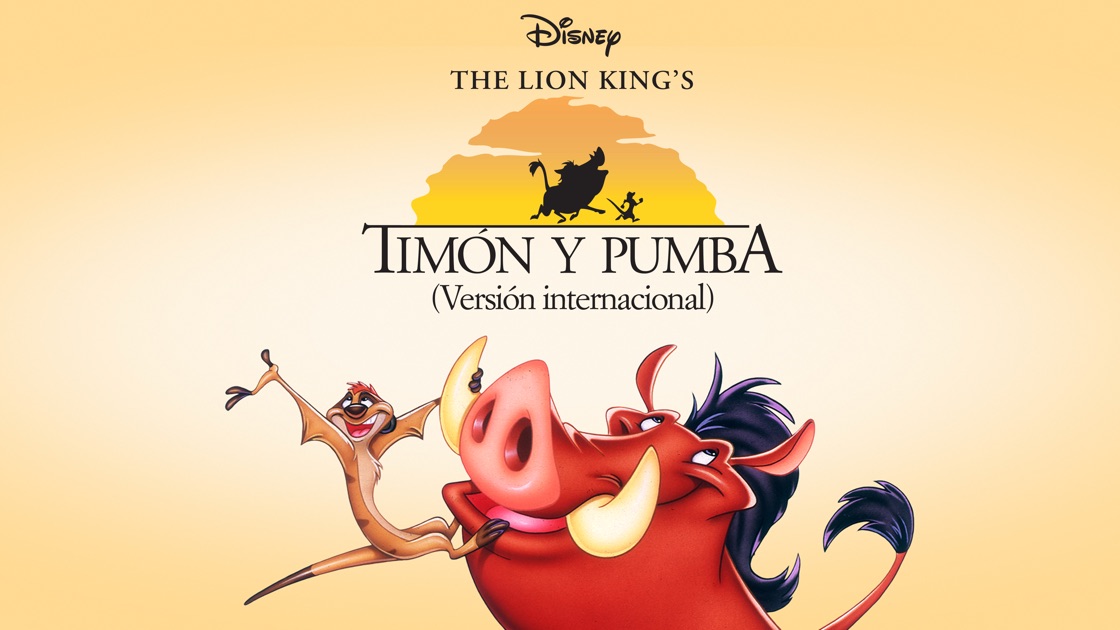 “Timón y Pumba” en Apple TV