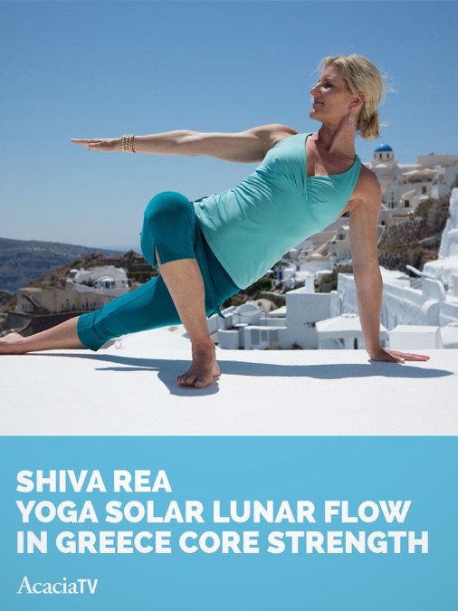 Shiva Rea Yoga Solar Lunar Flow in Greece Core Strength | Apple TV