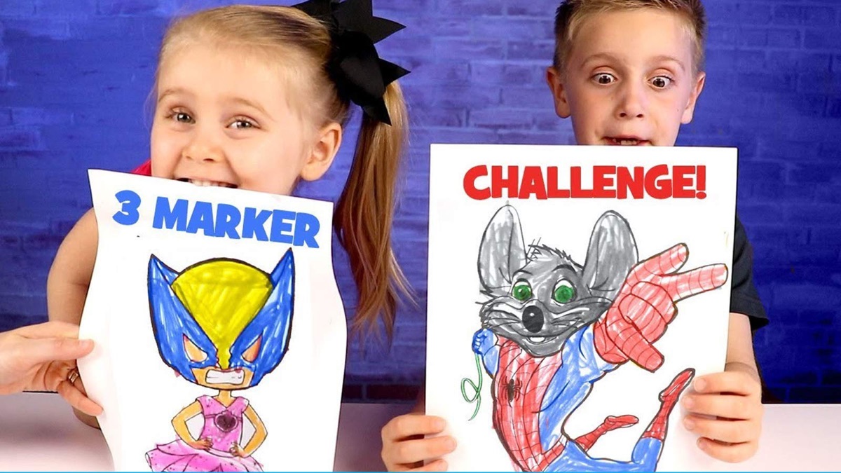 Three Marker Challenge: Superhero Edition! - KidCity - Apple TV