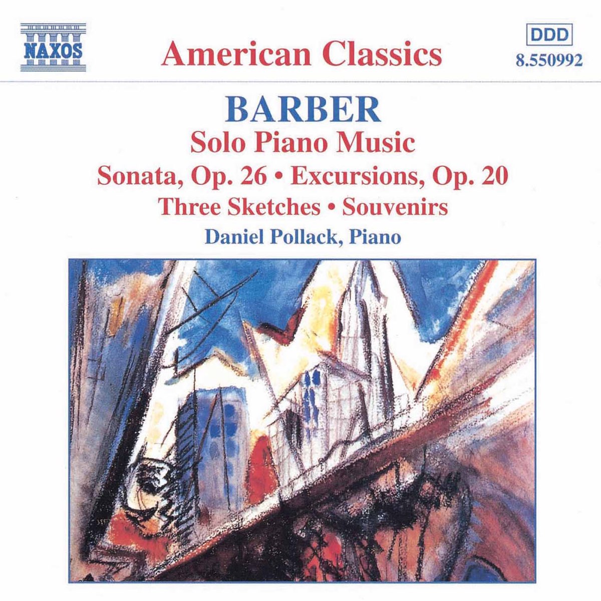 ‎Barber: Piano Sonata, Op. 26 - Excursions - Souvenirs by Daniel ...