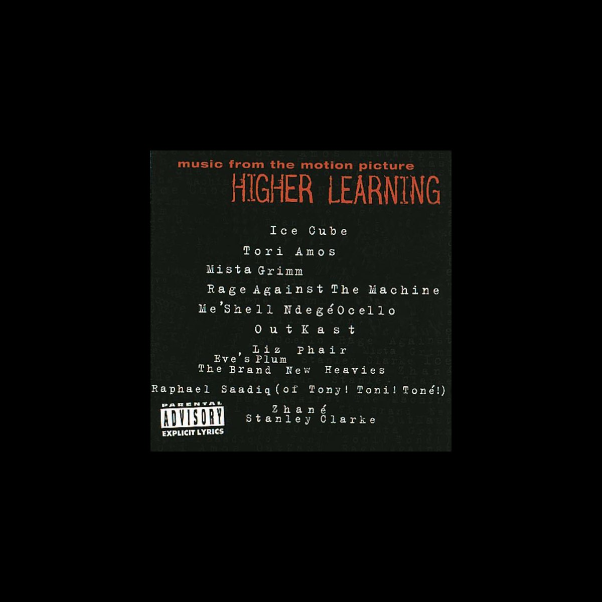 ‎Higher Learning (Music from the Motion Picture) by Various Artists on ...