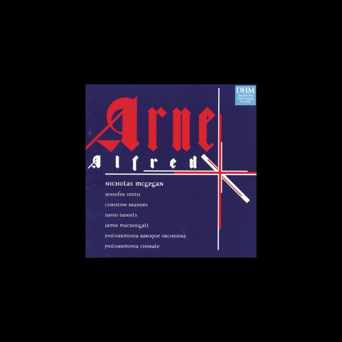 ‎Arne: The Mask of Alfred de Nicholas McGegan, Philharmonia Baroque ...