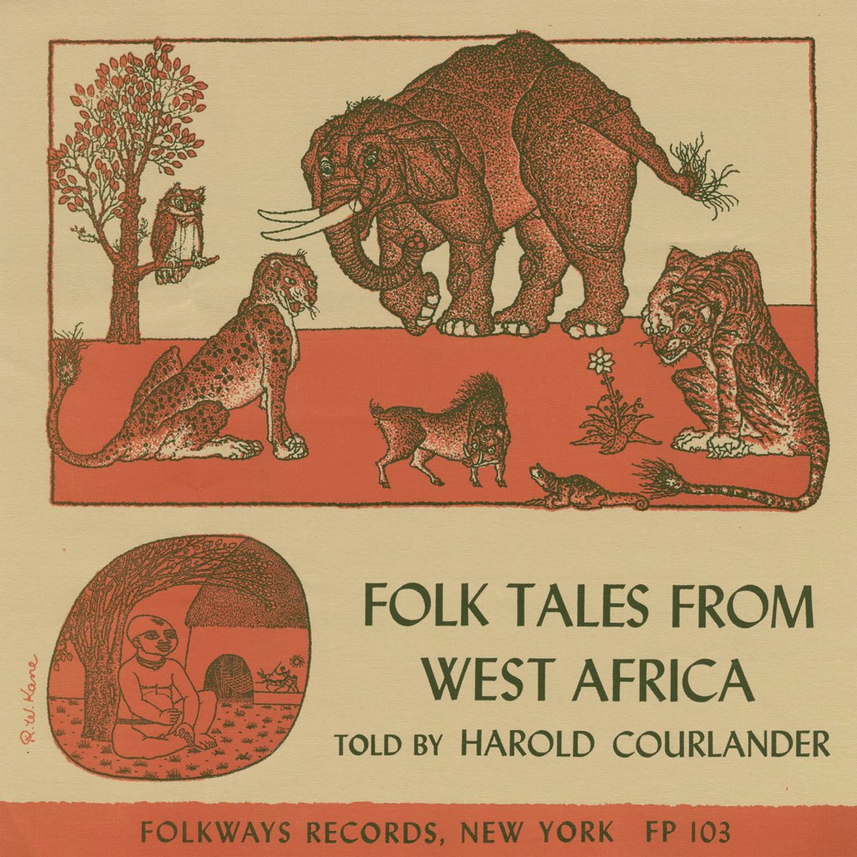 ‎Folk Tales from West Africa - EP by Harold Courlander on Apple Music