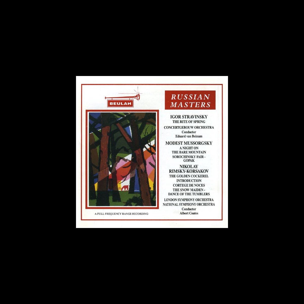 stravinsky Mussorgsky And Rimsky Korsakov Russian Masters By Various Artists On Apple Music