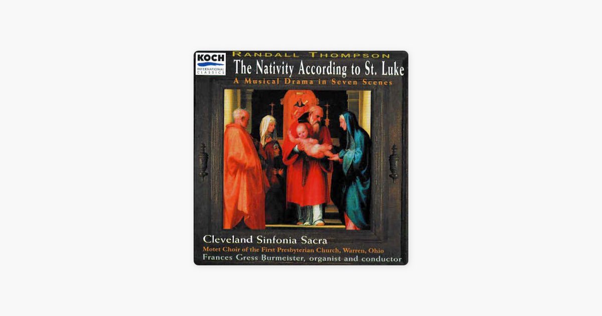 ‎The Nativity According to St. Luke, Scene I: Zacharias and the Angel ...