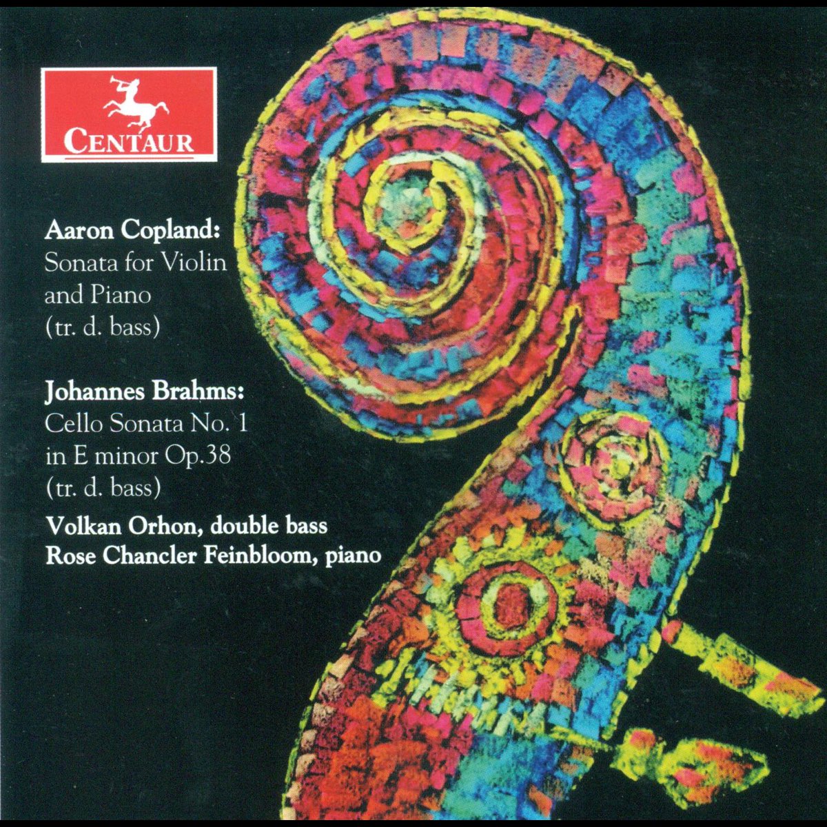 ‎Copland, A.: Violin Sonata - Brahms, J.: Cello Sonata No. 1 (Arr. G ...