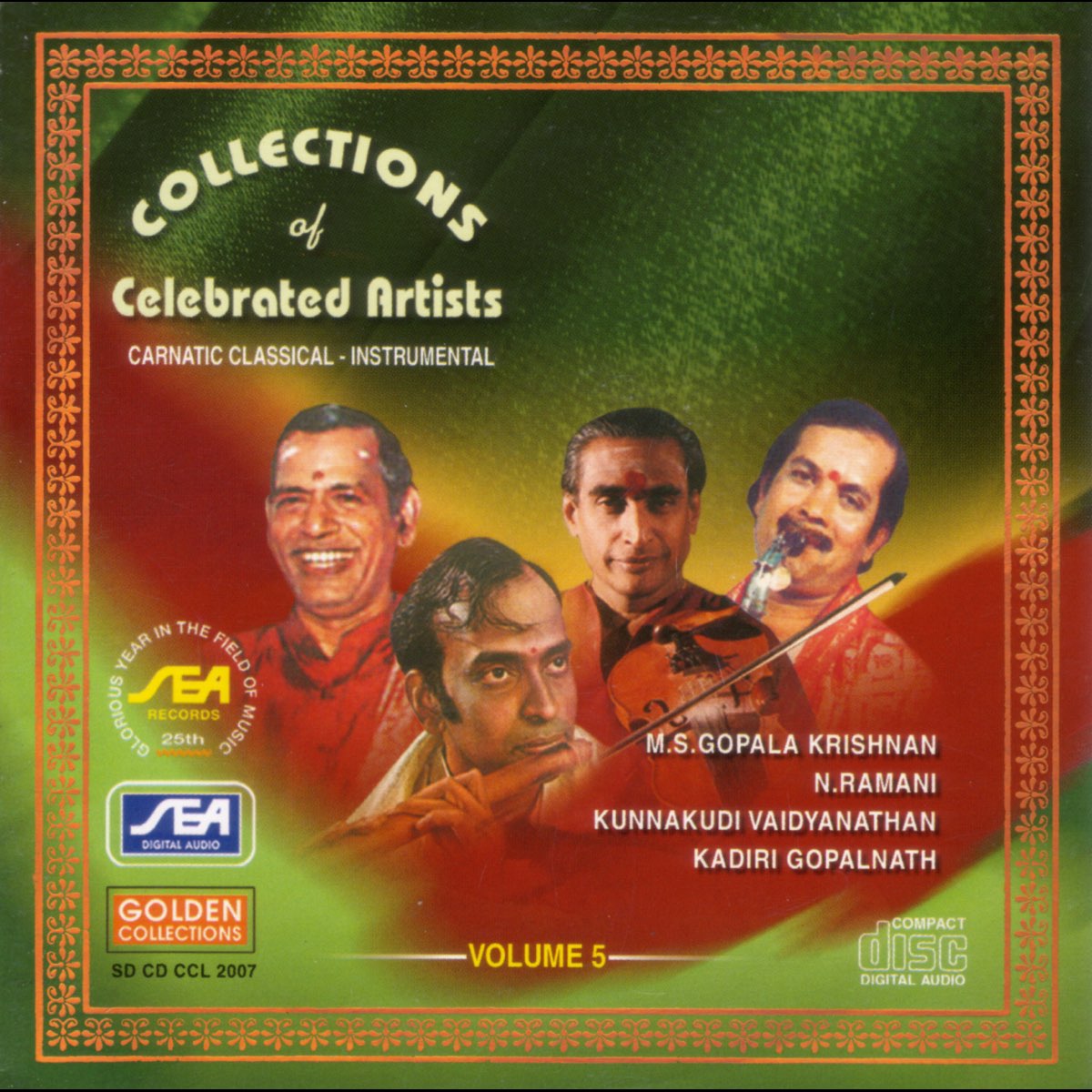 ‎Apple Music에서 감상하는 Kadri Gopalnath, Kunnakudi Vaidyanathan, M. S ...