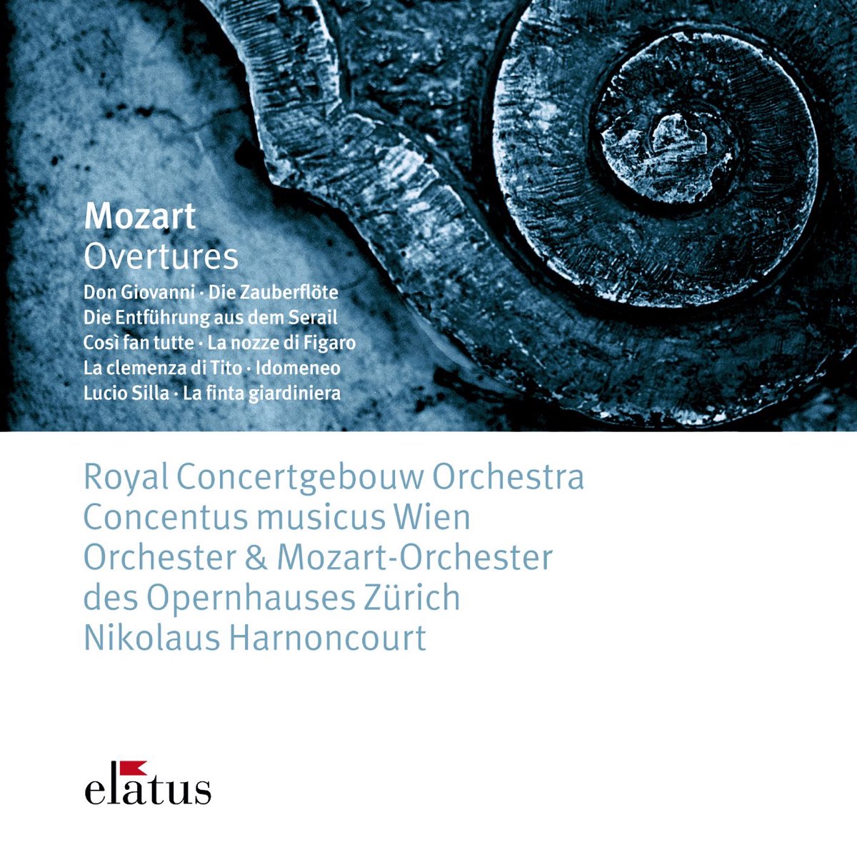 ‎Mozart: Overtures by Concentus Musicus Wien, Nikolaus Harnoncourt ...