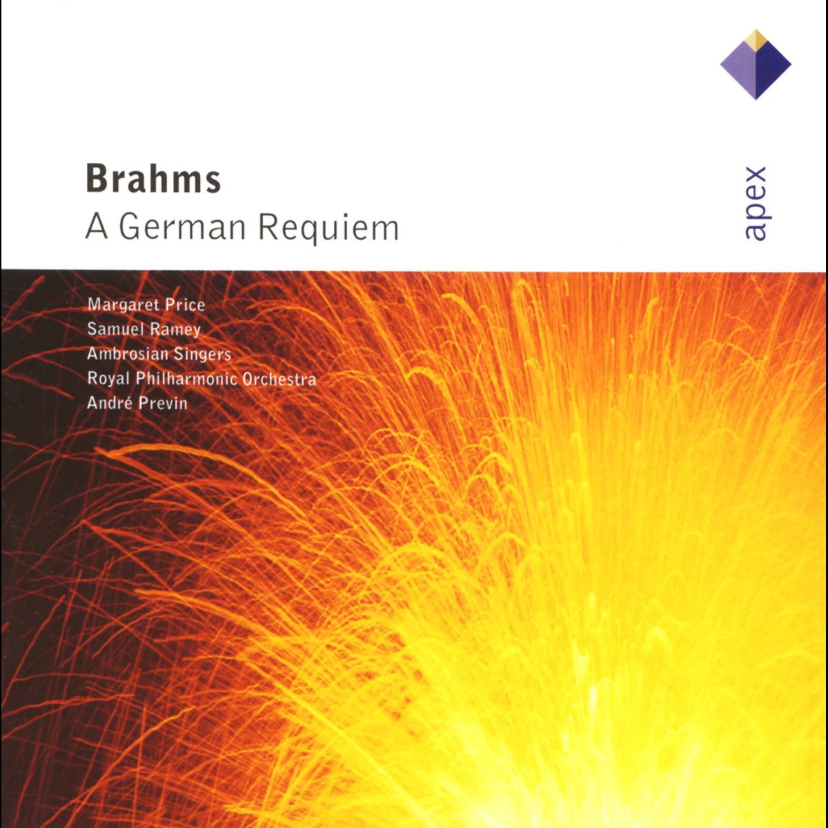 Brahms: Ein Deutsches Requiem (A German Requiem)“ von André Previn ...