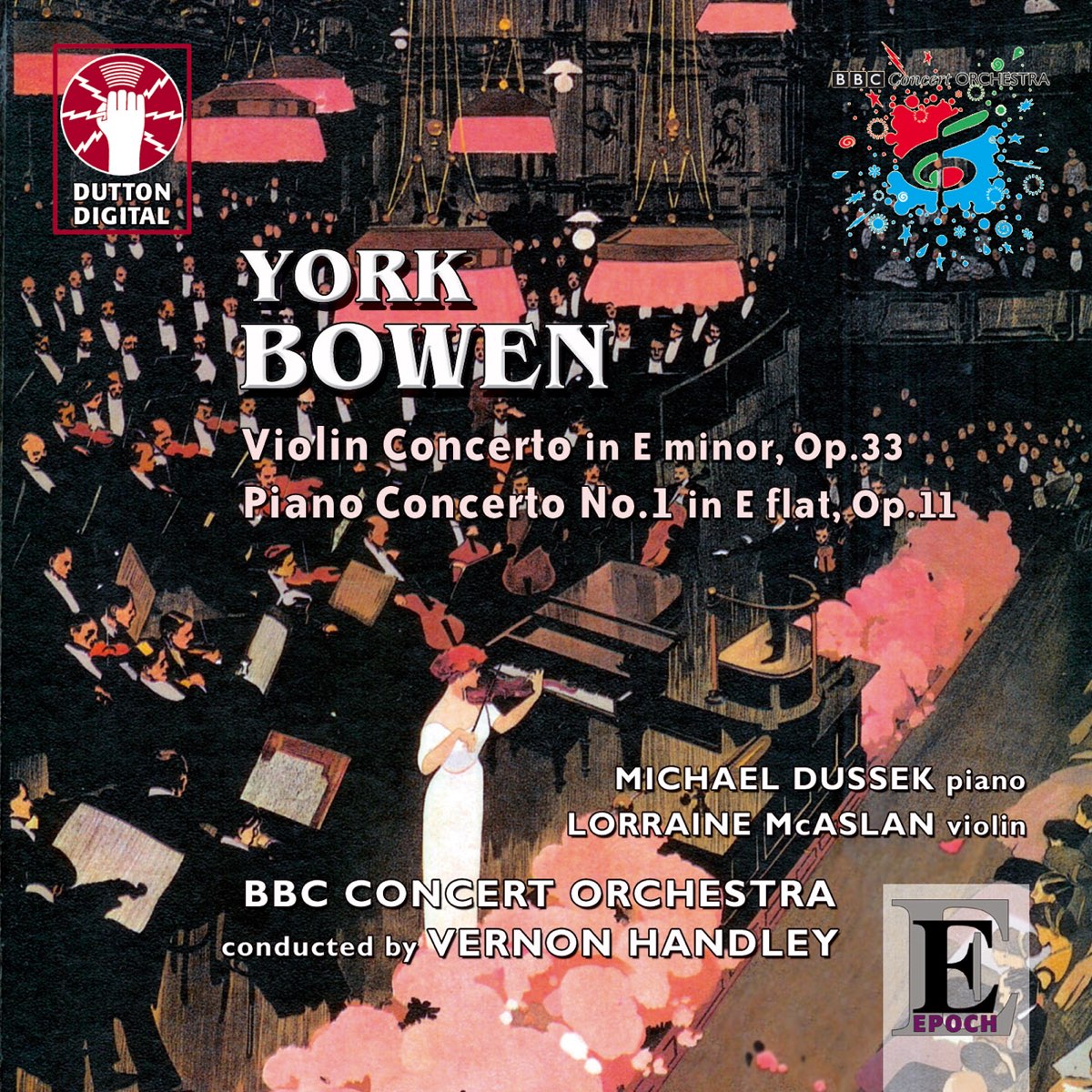 ‎York Bowen: Piano & Violin Concertos de BBC Concert Orchestra, Vernon ...