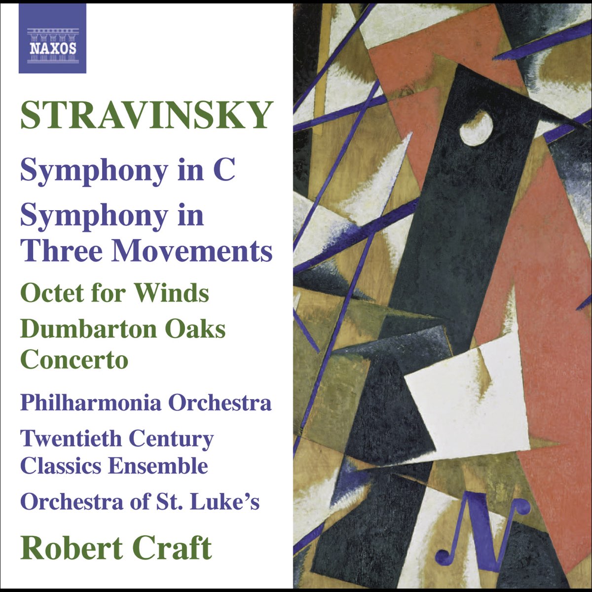 ‎Stravinsky: Symphony In C, Symphony In 3 Movements, Octet & Dumbarton ...