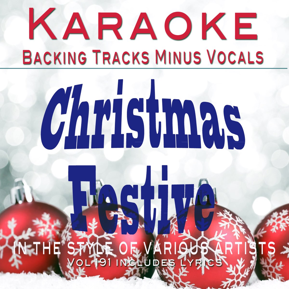 ‎Christmas & Festive Backing Tracks Vol 191 (Backing Tracks) by Backing ...