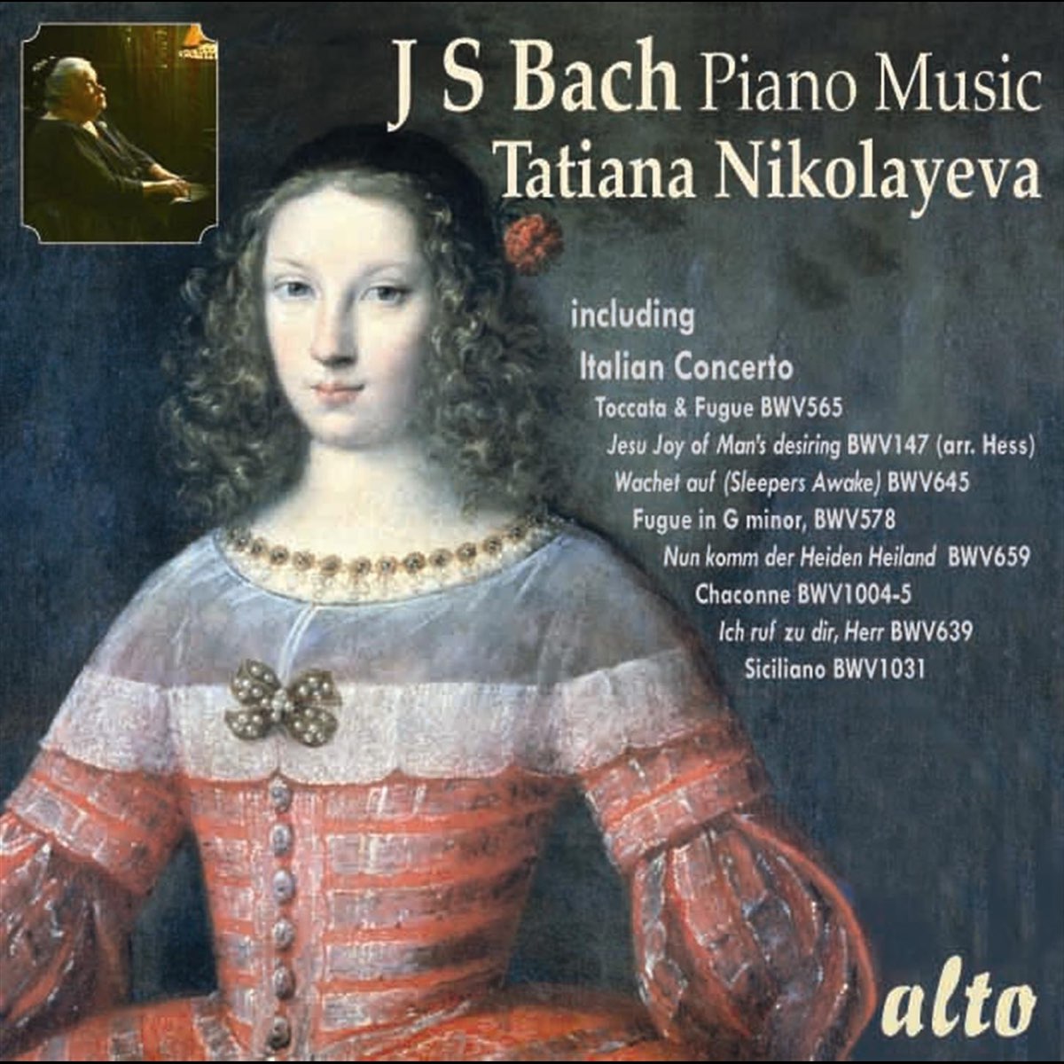 ‎Tatiana Nikolayevaの「Tatiana Nikolayeva Plays Bach Piano Music」をApple ...