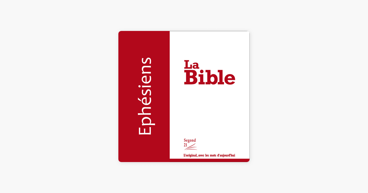 ‎Ephésiens - version Segond 21 on Apple Books
