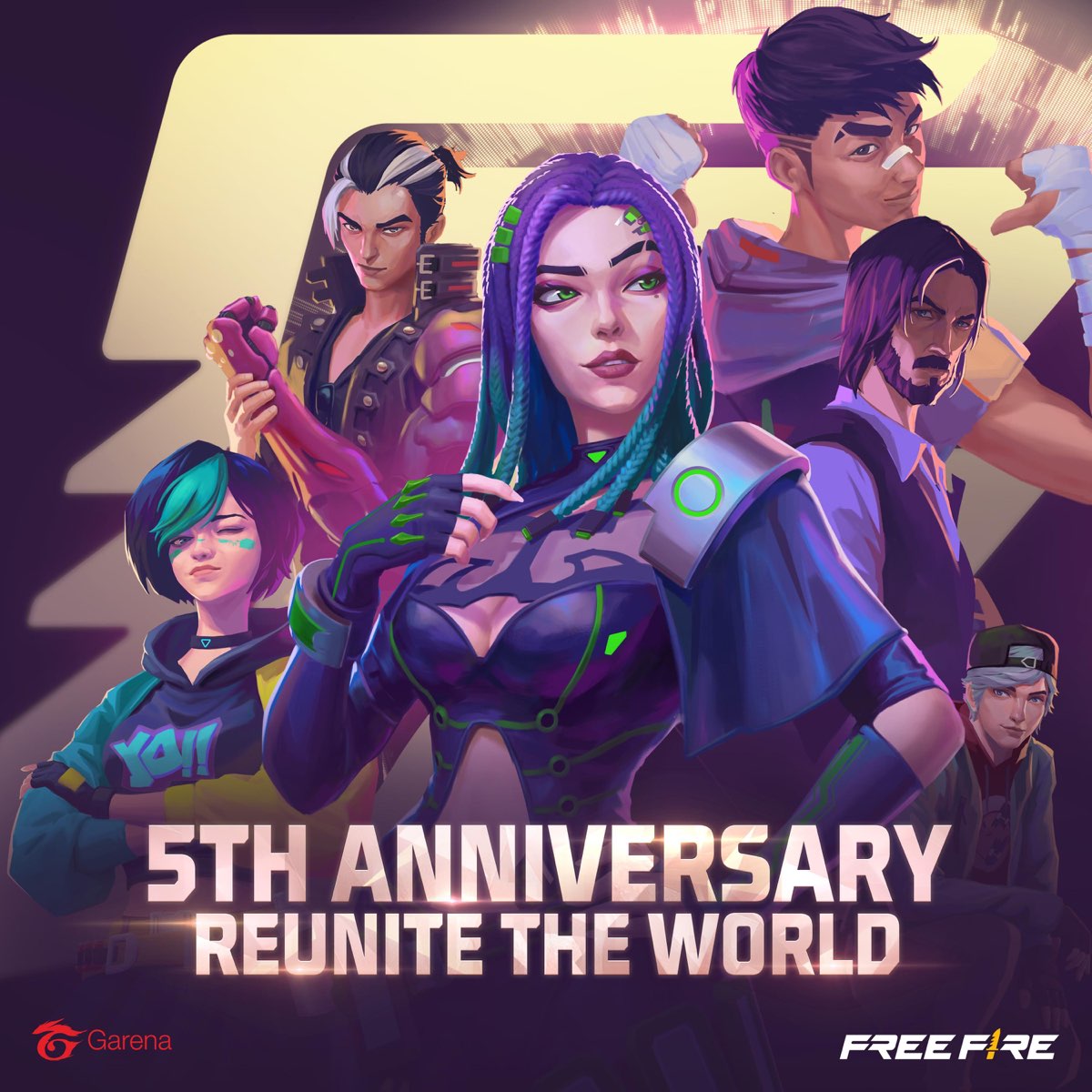‎5th Anniversary: Reunite the World - Single by Garena Free Fire on ...