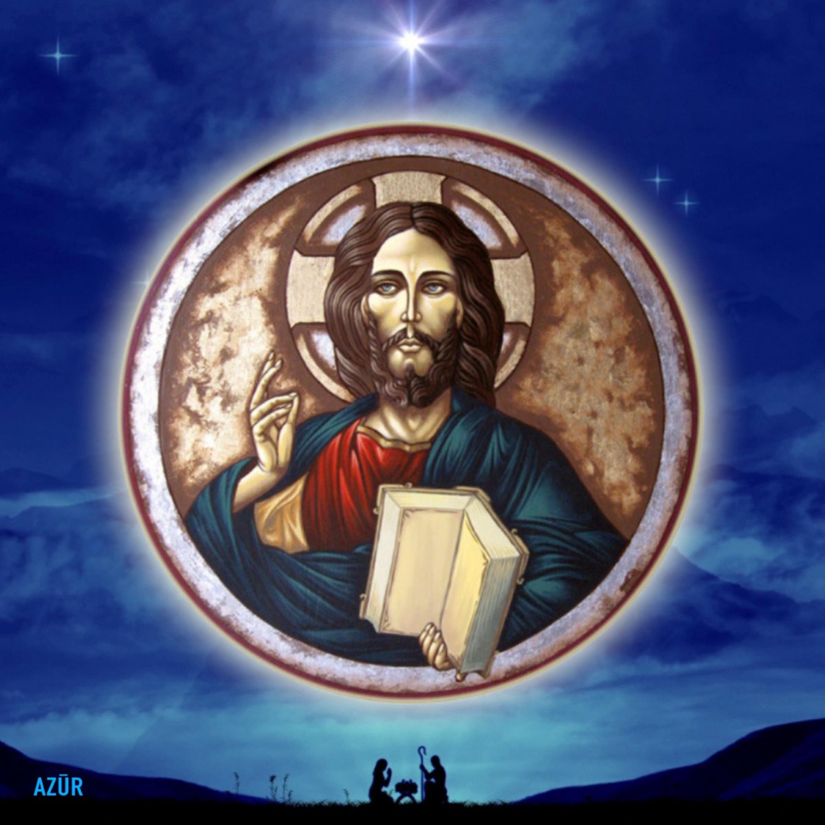 ‎Jesus Christ Protection While You Sleep Delta Waves 528 Hz by Azūr ...