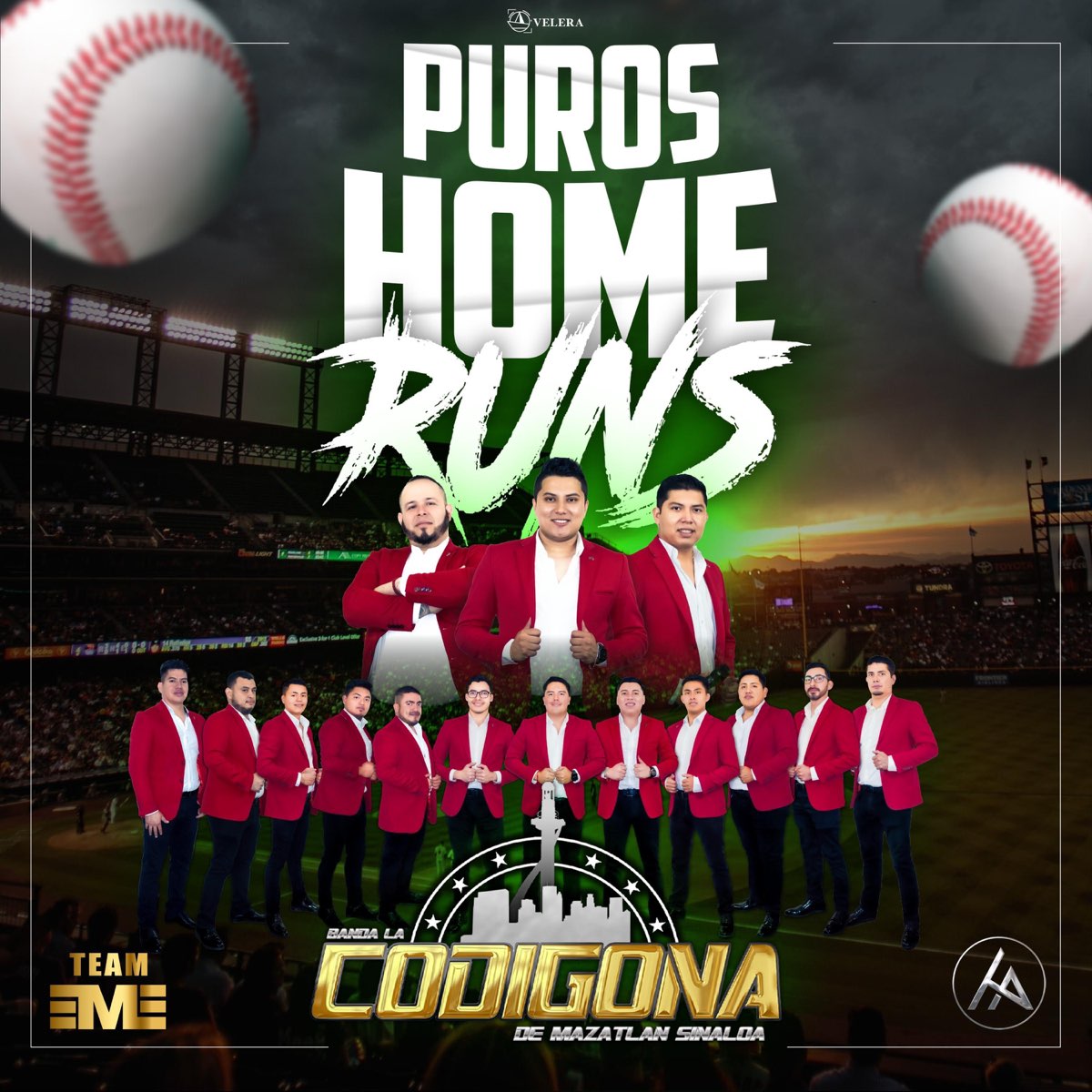 ‎Banda La Codigona De Mazatlán Sinaloaの「Puros Home Runs - Single」をApple ...