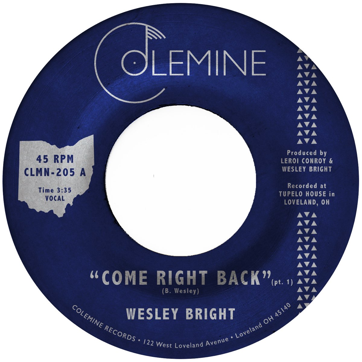 ‎Wesley Bright & Leroi Conroyの「Come Right Back (pt. 1 and pt. 2 ...
