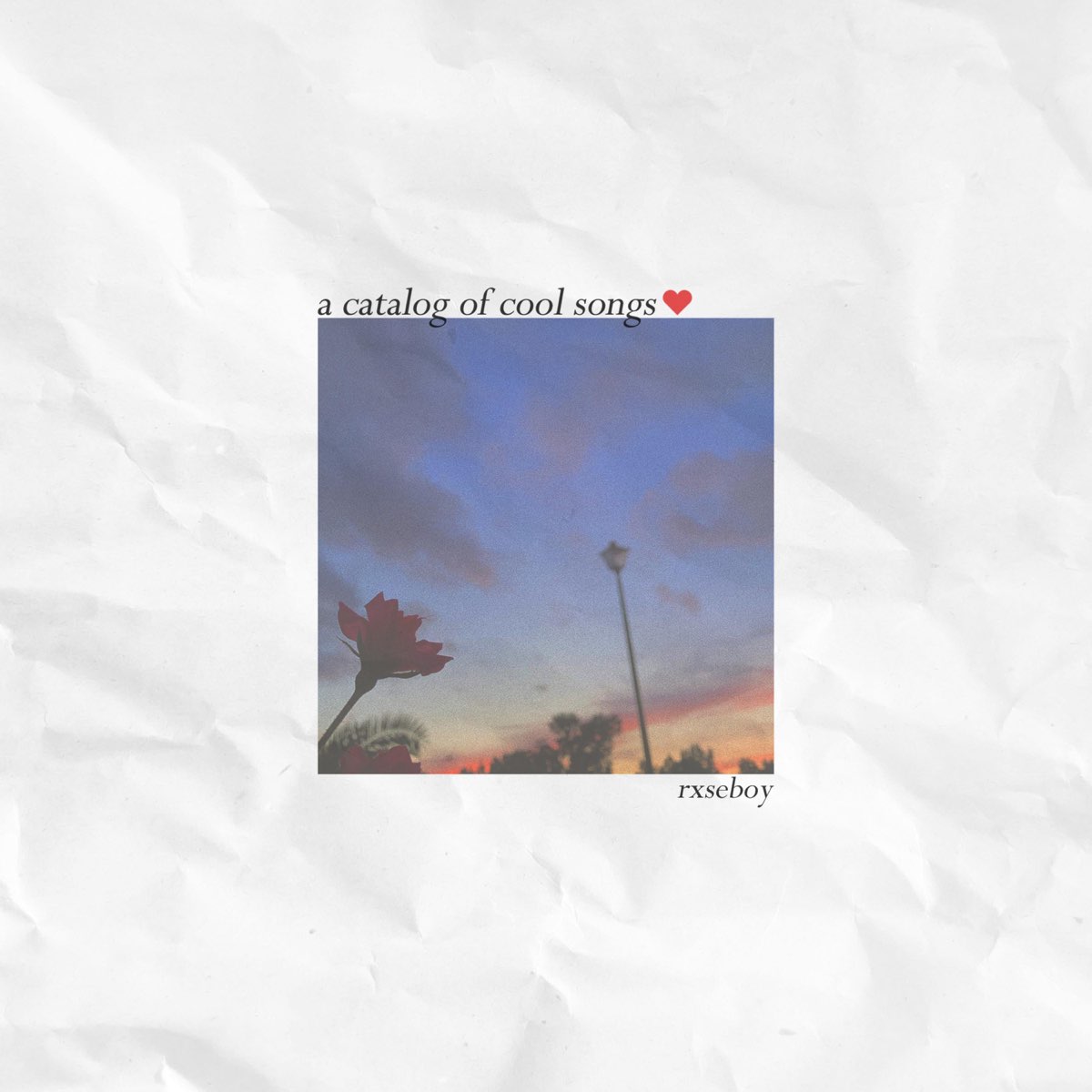 ‎A Catalog of Cool Songs by Rxseboy on Apple Music