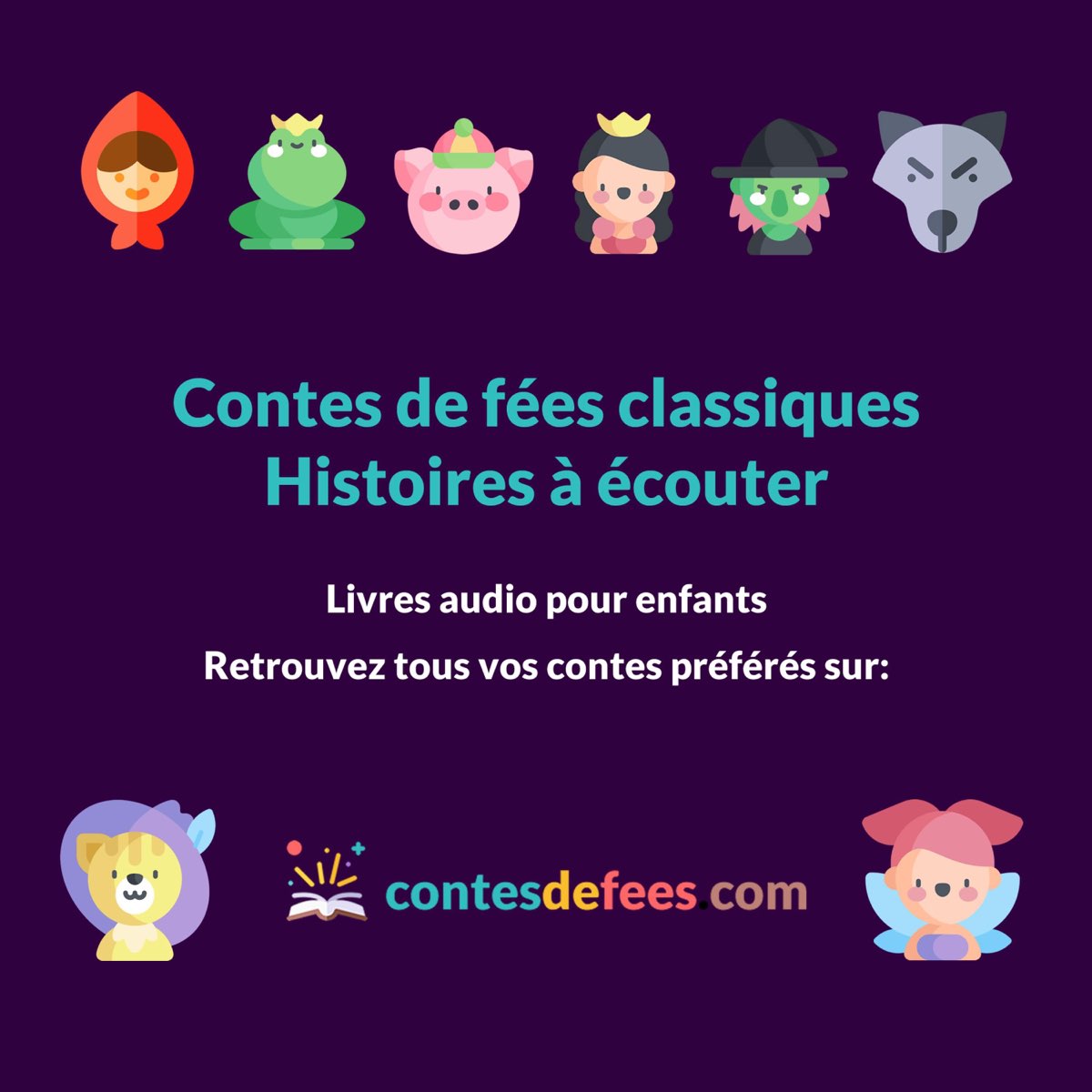 ‎Contes de fées en français by Contesdefees.com on Apple Music