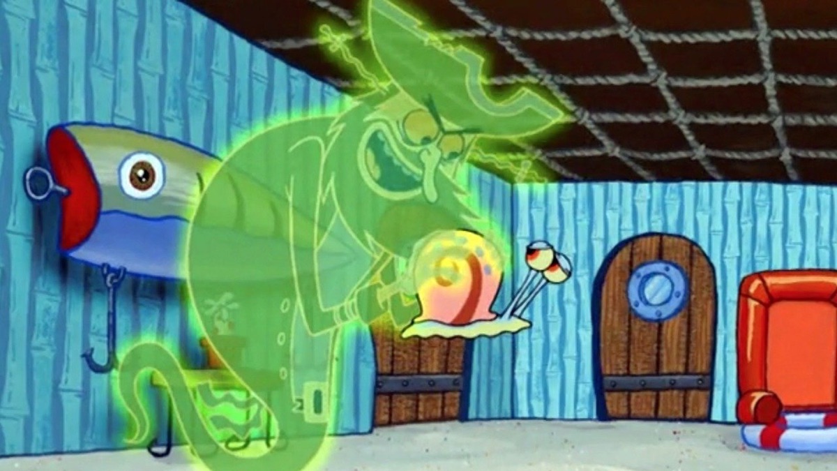Spongebob As A Ghost