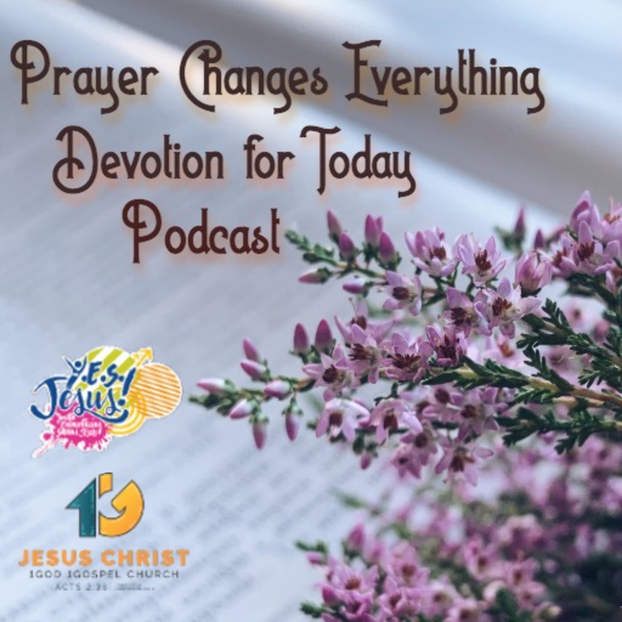 "A Purpose for a Living” – "Prayer Changes Everything" Devotion for ...