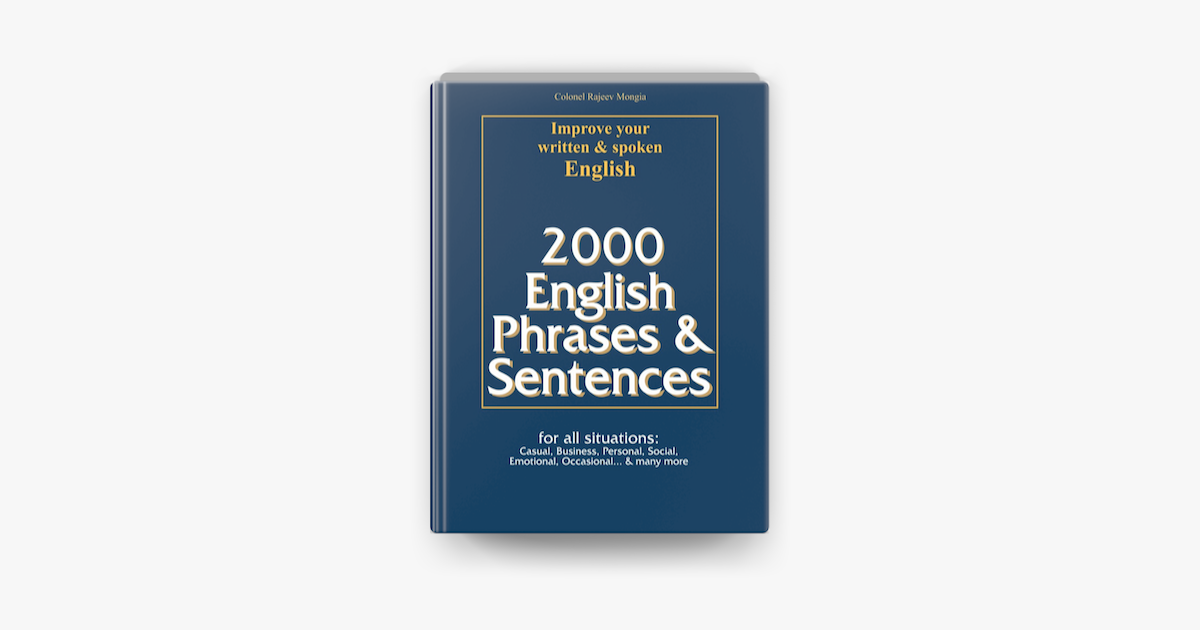 ‎2000 English Phrases & Sentences on Apple Books