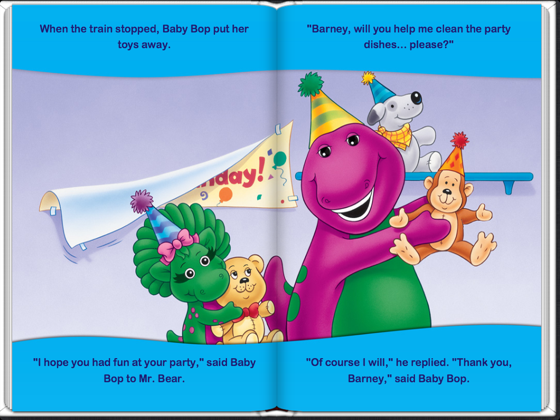 ‎Barney says, "Please and Thank You" on Apple Books