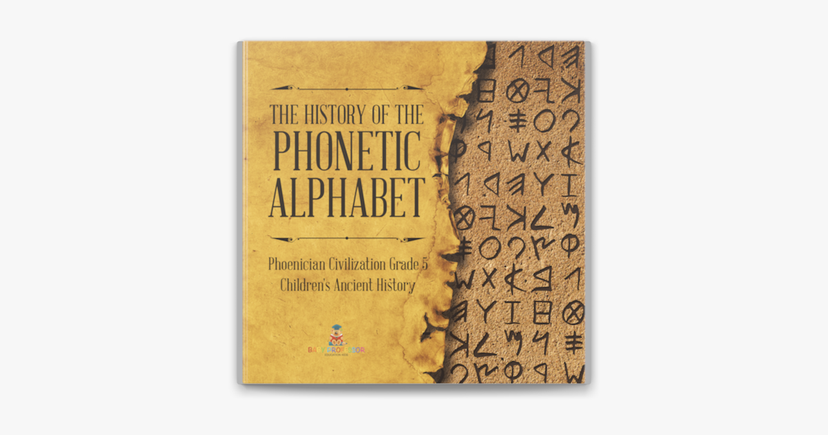 ‎The History of the Phonetic Alphabet Phoenician Civilization Grade 5 ...