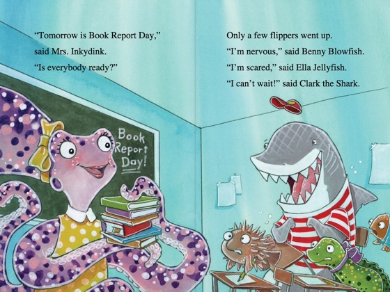 ‎Clark the Shark and the Big Book Report on Apple Books
