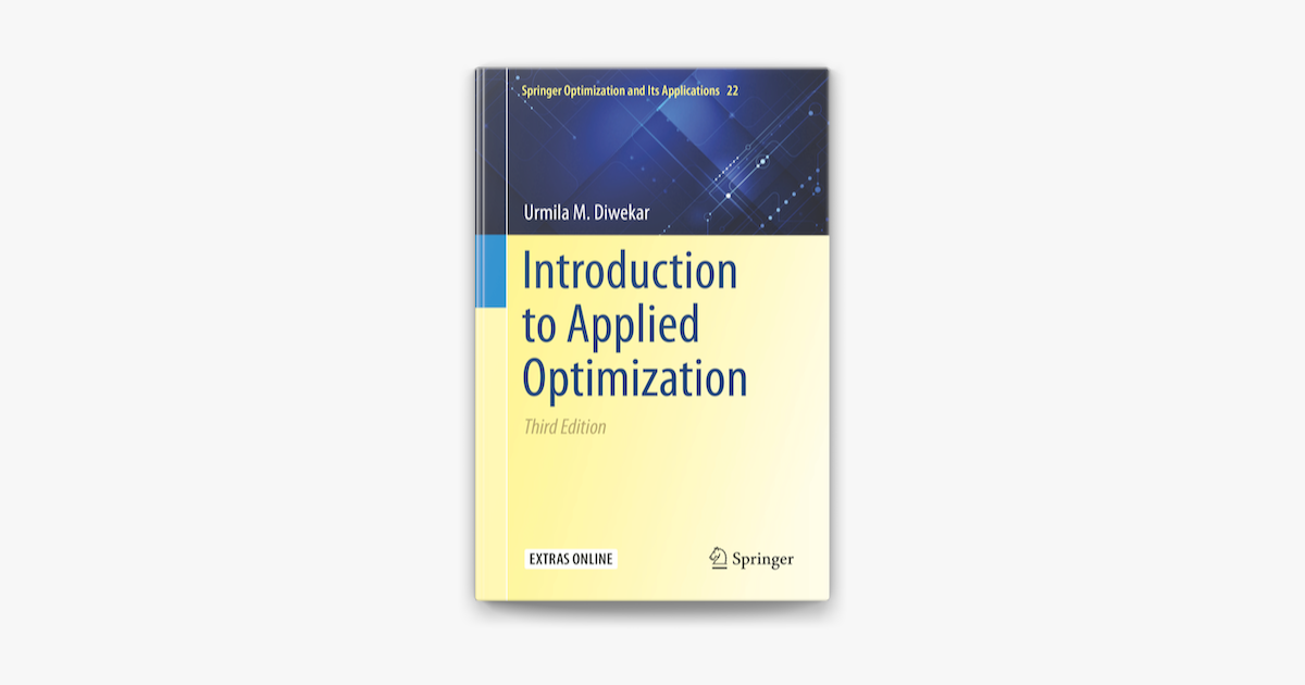 ‎Introduction to Applied Optimization on Apple Books