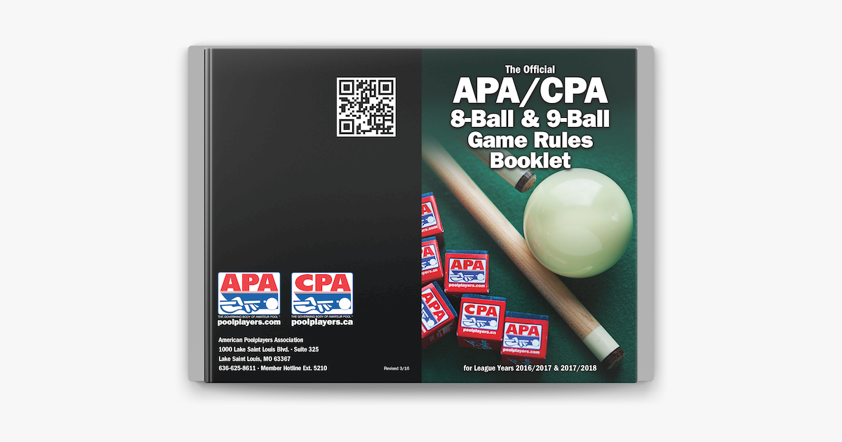 APA CPA 8 Ball 9 Ball Game Rules Booklet On Apple Books apa-cpa-8-ball-9-ball-game-rules-booklet-on-apple-books
