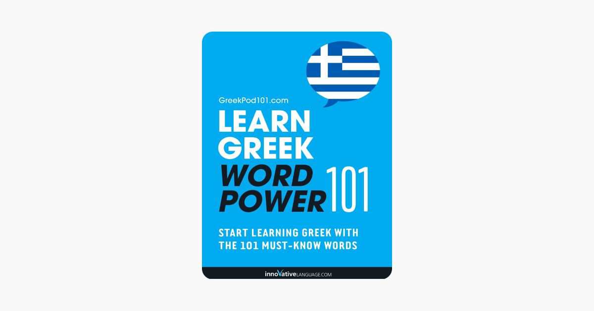Learn Greek - Word Power 101 on Apple Books Learn Greek - Word Power 101 on Apple Books