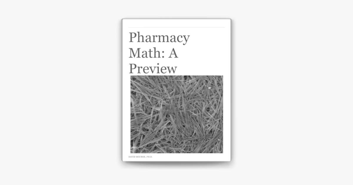 Pharmacy Math A Preview On Apple Books pharmacy-math-a-preview-on-apple-books