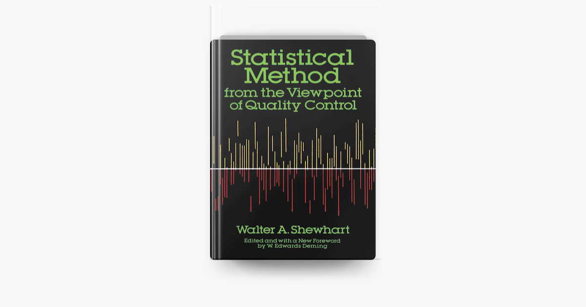 ‎Statistical Method from the Viewpoint of Quality Control on Apple Books