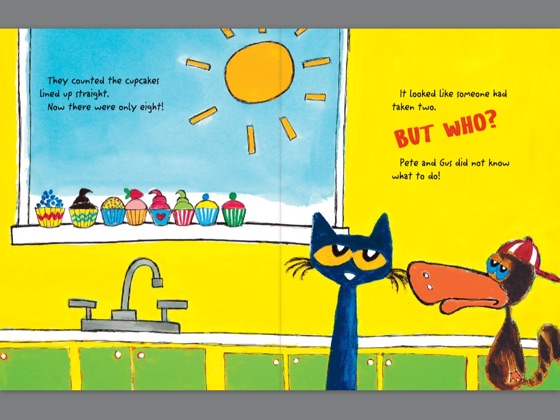 ‎Pete the Cat and the Missing Cupcakes on Apple Books