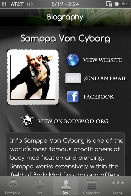 Samppa Von Cyborg Portfolio by Psyance LLC