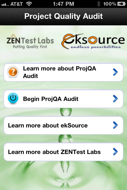 ProjQA Audit by ekSource Technologies Inc