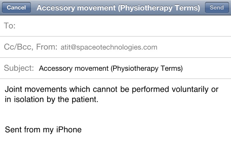 Physiotherapy Terminology by Maple Tree