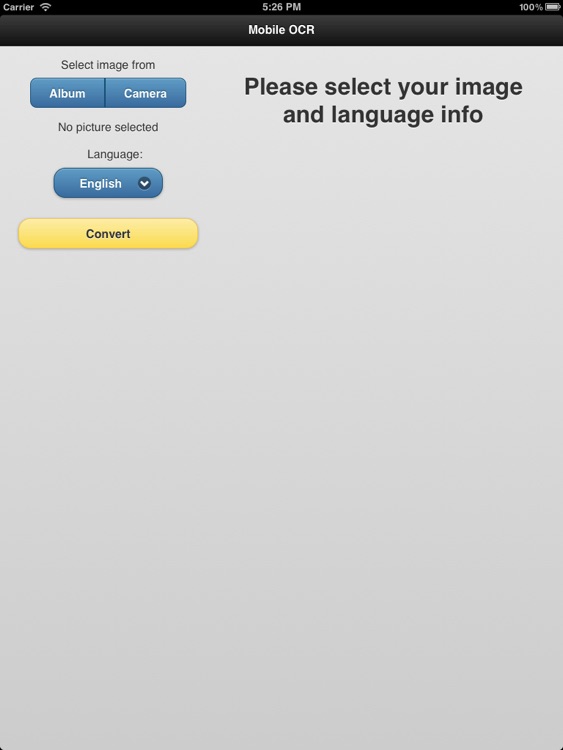 Mobile OCR for iPad Pro by Smart Mobile Software