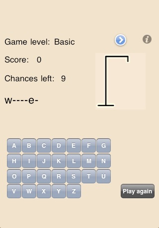 Hangman game 3 levels by Raj Kumar
