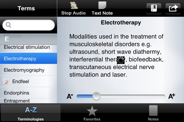 Physiotherapy Terminology by Maple Tree