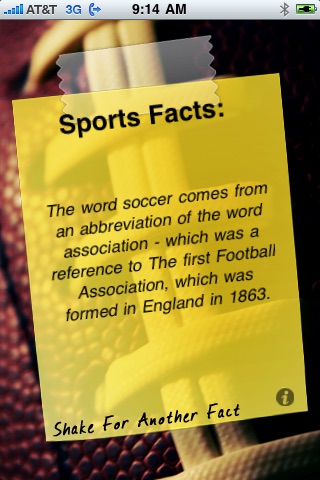 Sports Factoids by TIITF Software, LLC