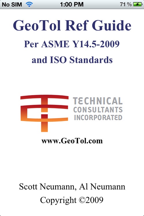 GeoTol Pro Digital Guide by Technical Consultants Inc.