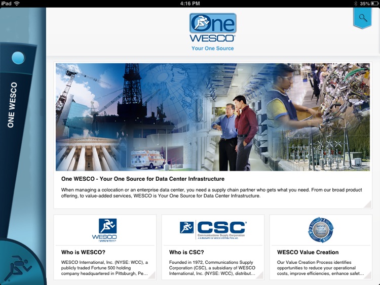 WESCO Data Center Application by WESCO Distribution, Inc.