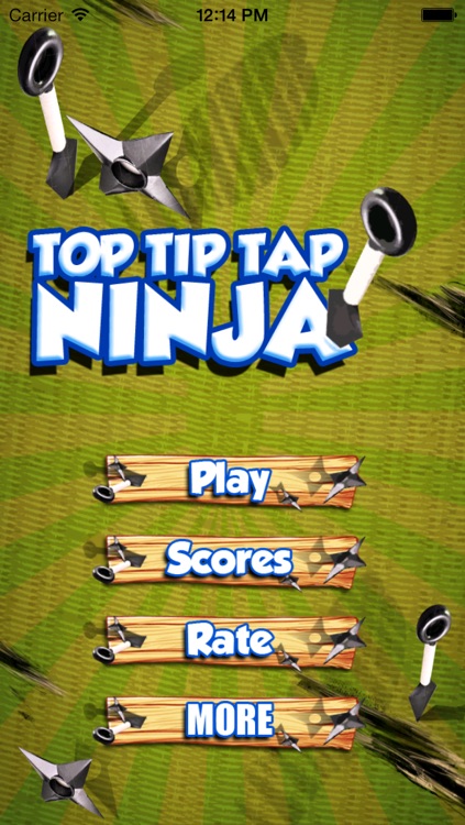 Top Tap Ninja Tip Toe Stepping Rush Race White Tile Game by Vess Andrew