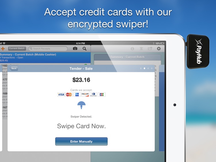 PayHub Mobile Hub for iPad by SignaPay