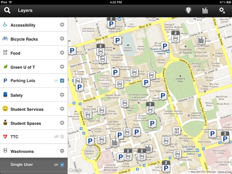 U of T Map+ by University of Toronto