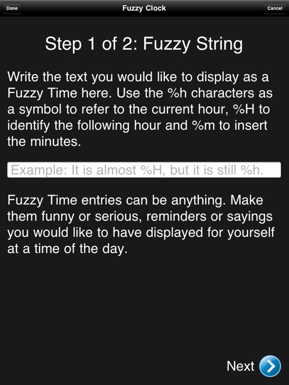 Fuzzy Clock HD by InGenius