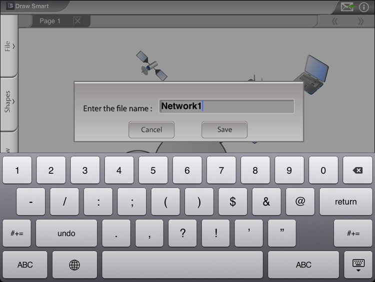 Draw Smart for iPad (Flow Charts & UI Diagrams) by Basavannappa Pujar